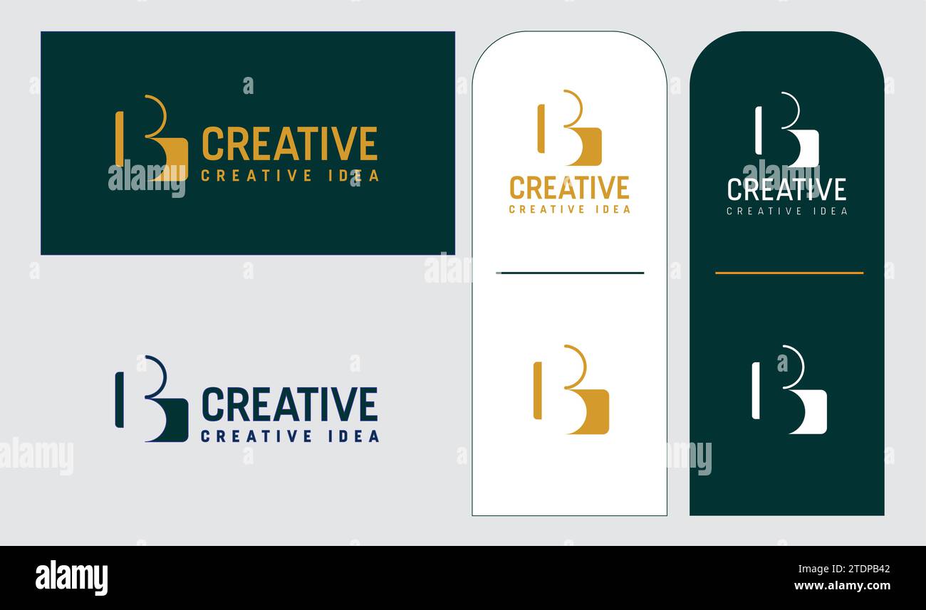 Letter B logo icon design template elements. Illustration vector ...