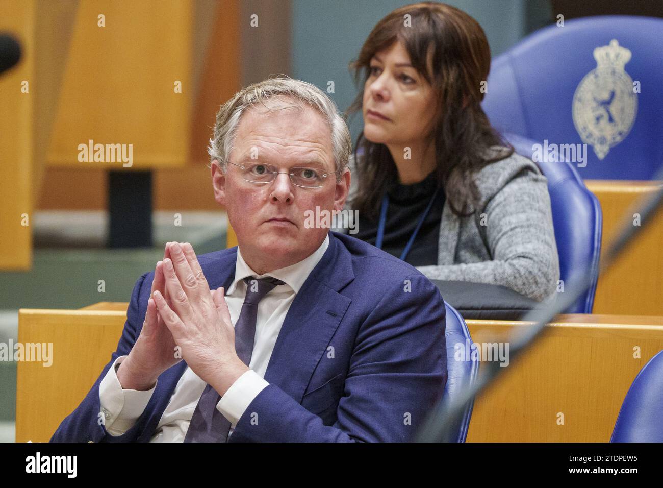 The Hague, Netherlands. 19 December, 2023. Folkert Idsinga (NSC) during ...