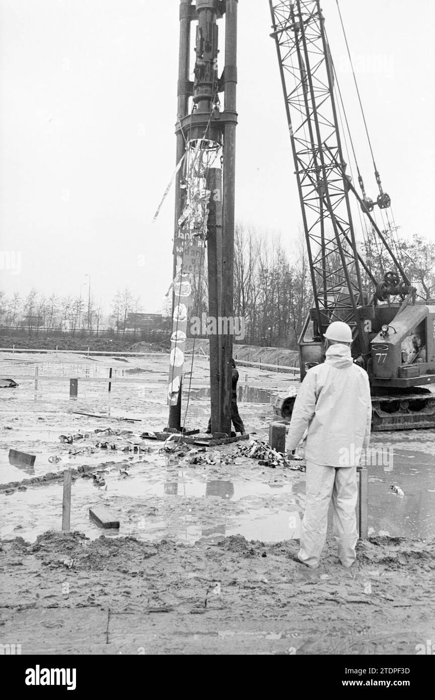 First pile dominee blauwschool haarlem hi-res stock photography and ...