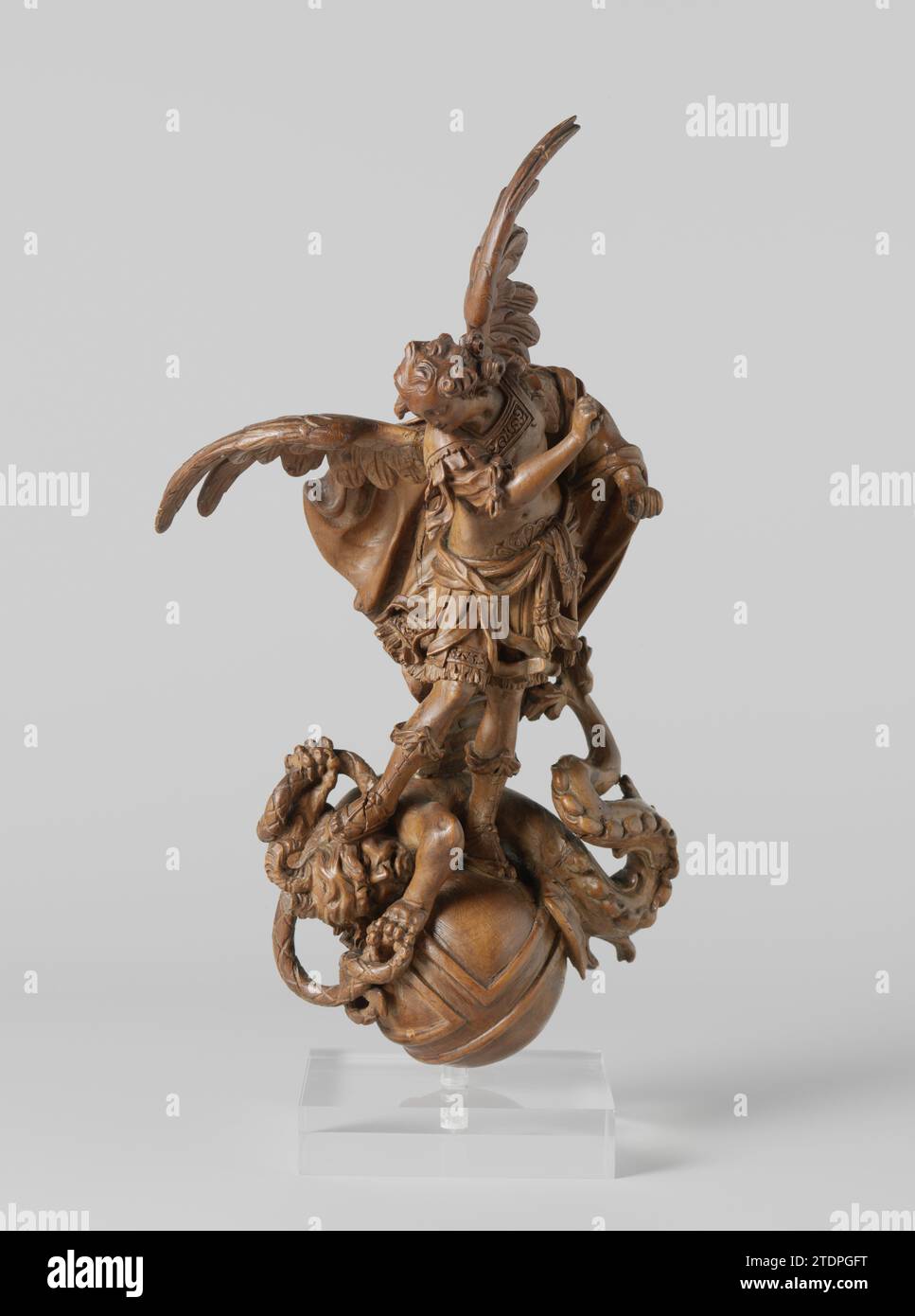 Archangel Michael as Dragon Slayer, Pieter Scheemaeckers (I ...