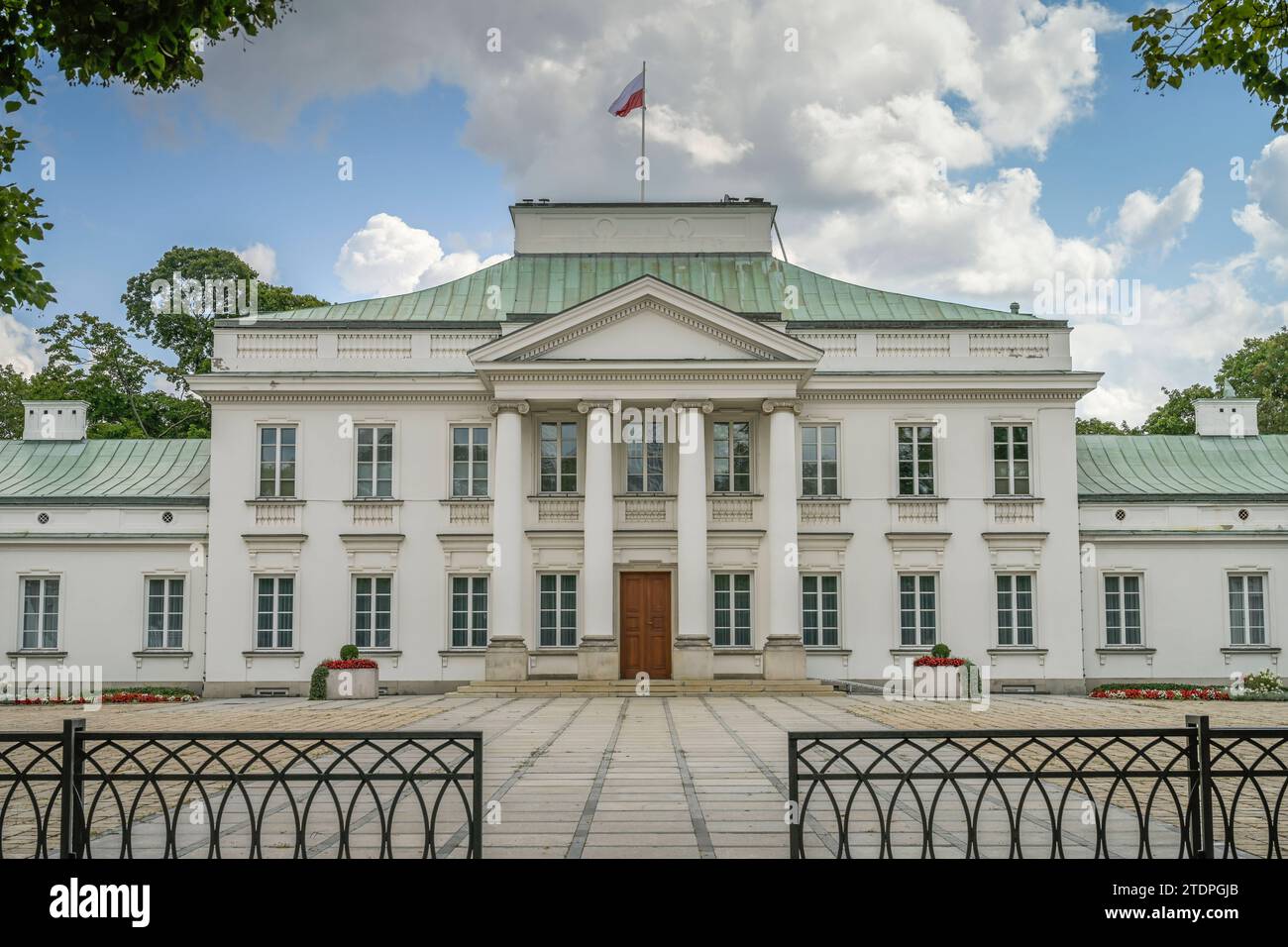 Belvedere Palast, Palac Belwederski, Belwederska, Lazienki-Park ...