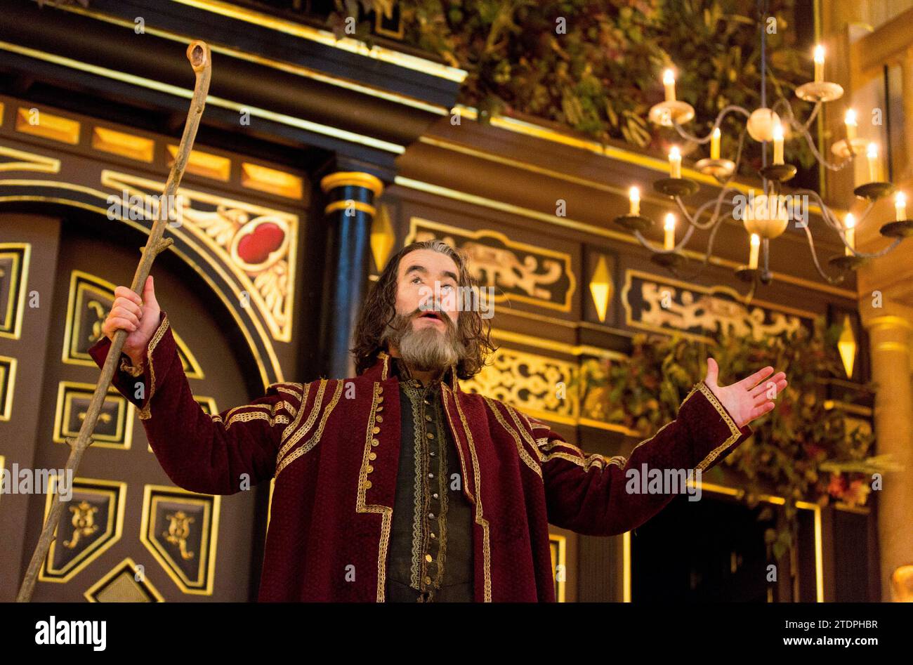 Tim McMullan (Prospero) in THE TEMPEST by Shakespeare at the Sam ...