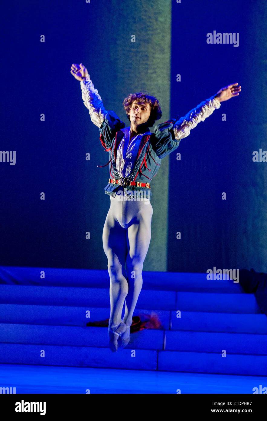 Ivan Vasiliev (Romeo) in ROMEO AND JULIET after Shakespeare presented ...