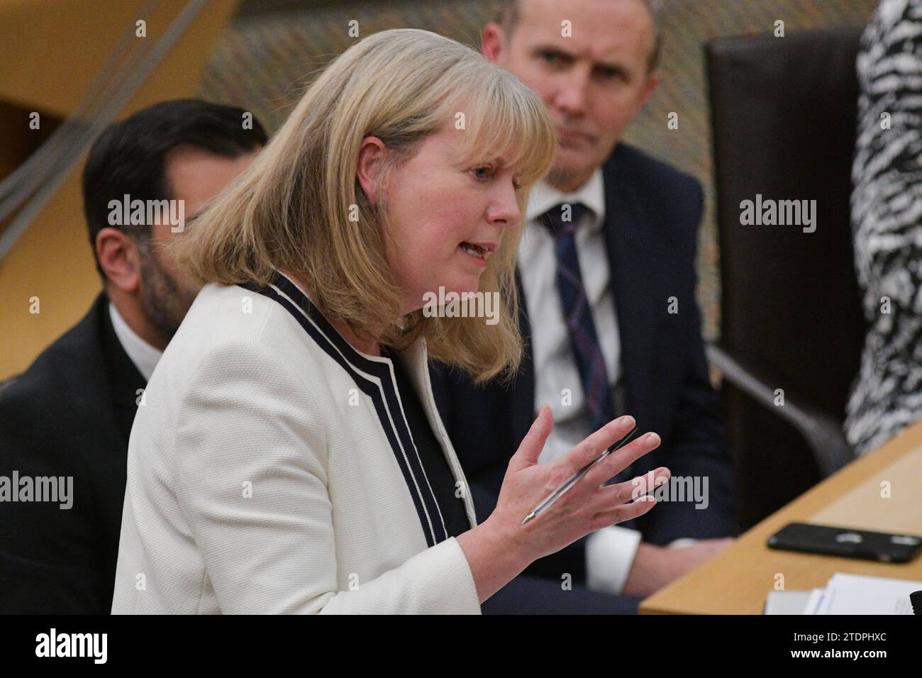 Edinburgh Scotland, UK 19 December 2023. Deputy First Minister and ...
