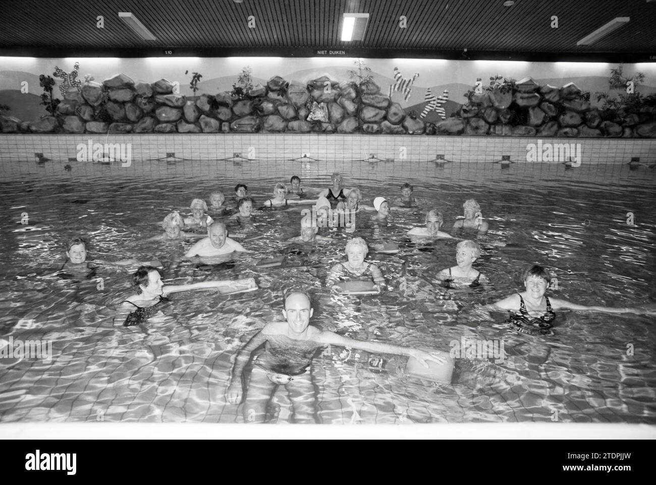 Farewell to lifeguard Jan Hopman, Groenendaal swimming pool, Heemstede ...