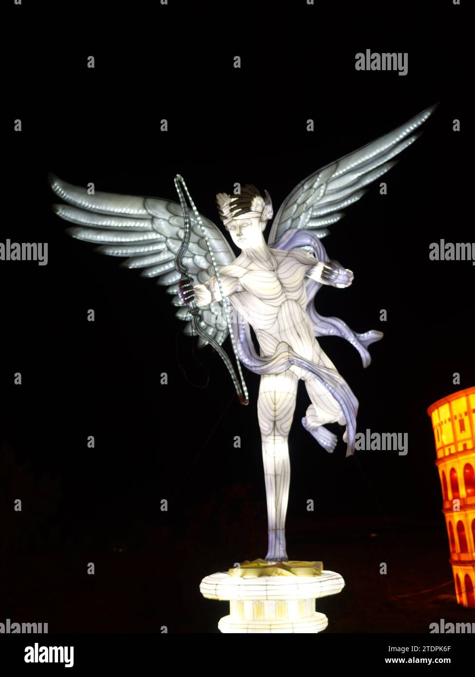 Kansas City, Missouri - December 14, 2023: Glowild Christmas Lights at ...