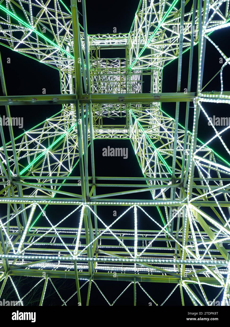 Kansas City, Missouri - December 14, 2023: Glowild Christmas Lights at ...