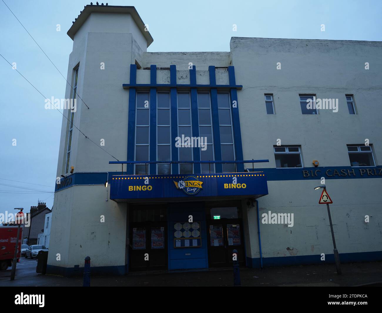 Sheerness, Kent, UK. 19th Dec, 2023. An OAP bingo fan from Sheerness ...