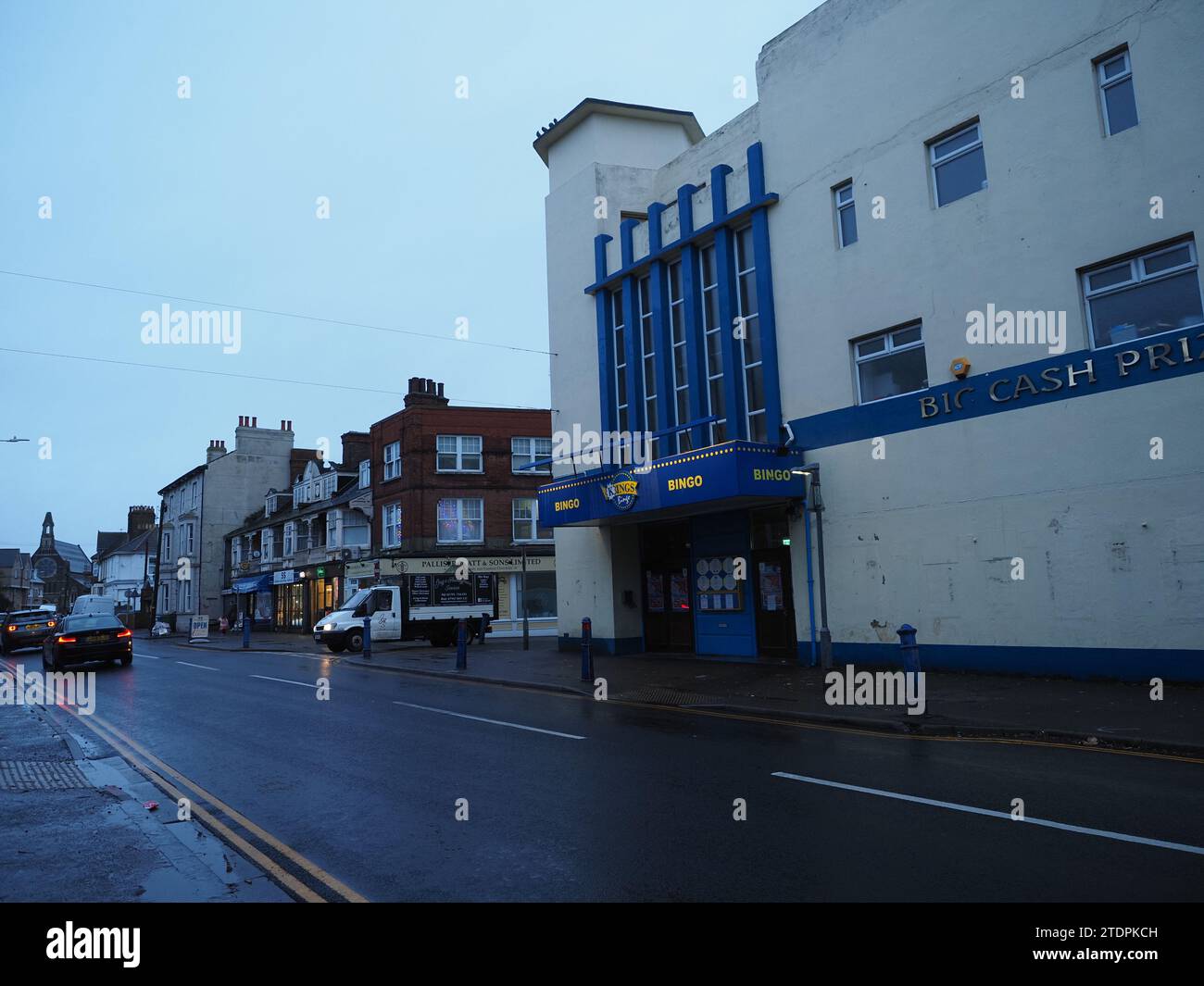 Sheerness, Kent, UK. 19th Dec, 2023. An OAP bingo fan from Sheerness ...