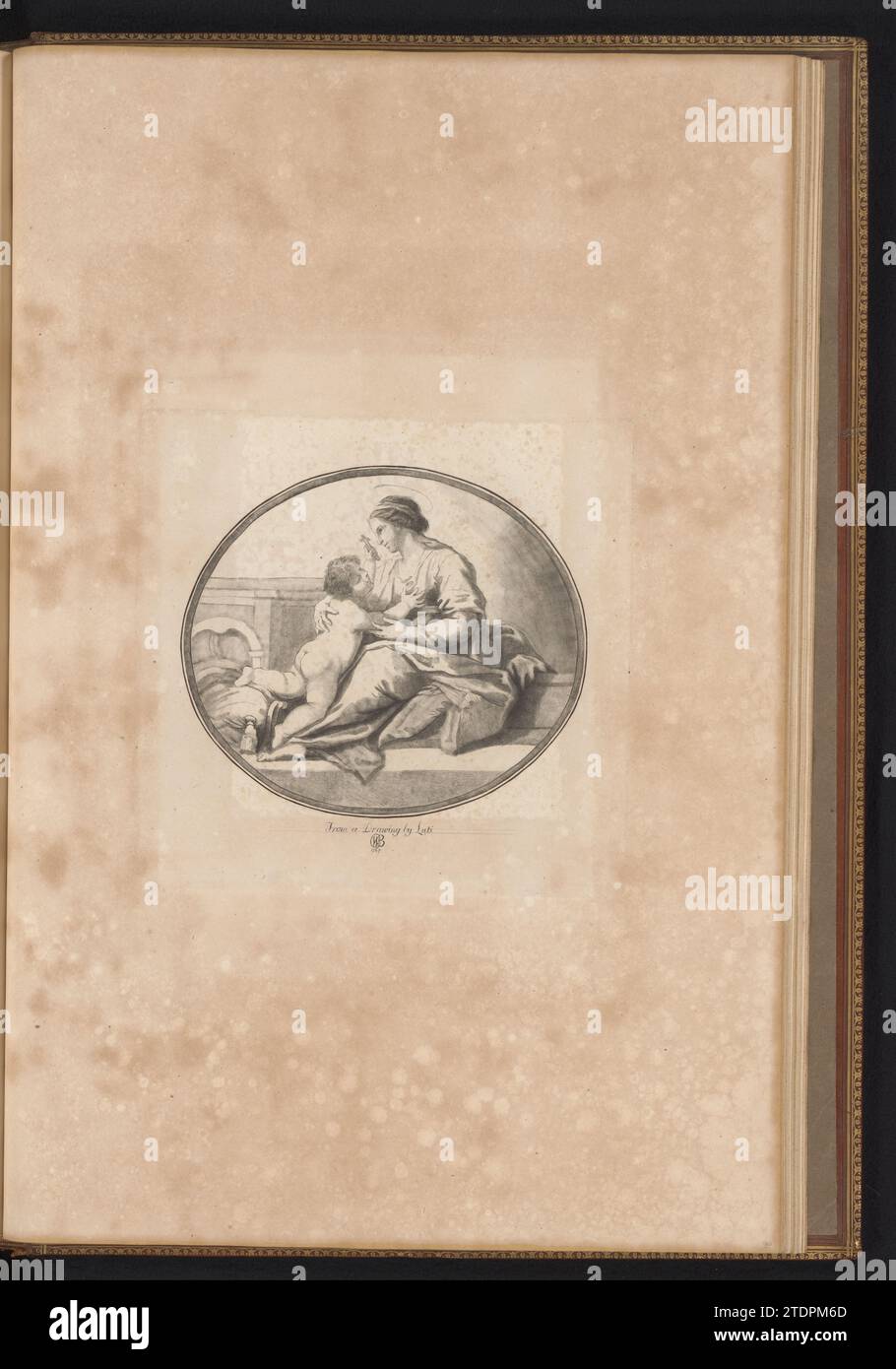 Mary Met Kind, William Baillie, after Benedetto Flora, 1767 The Virgin ...