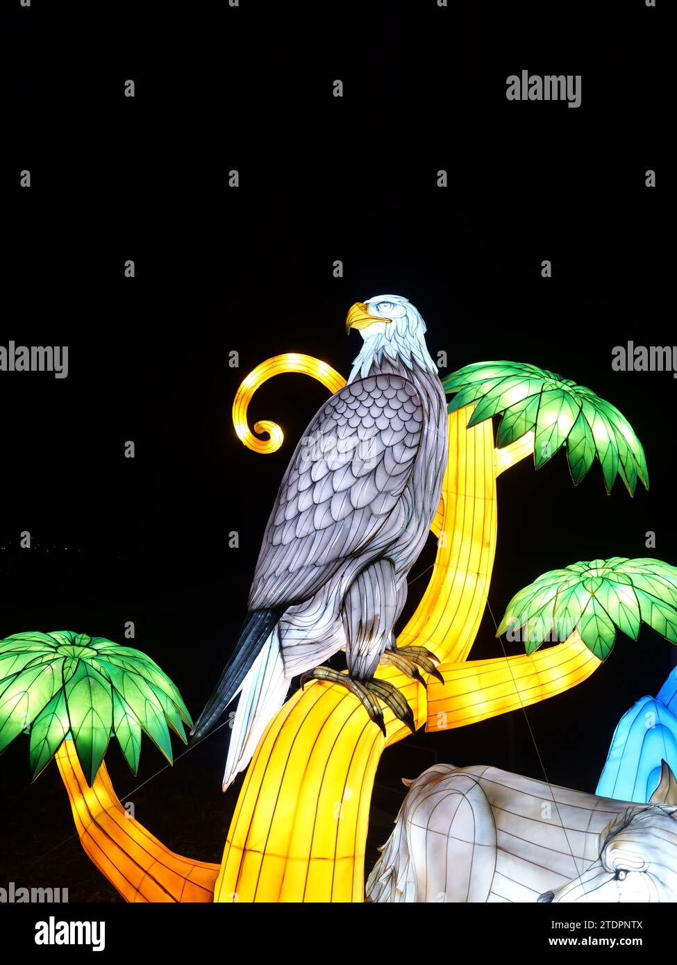 Kansas City, Missouri - December 14, 2023: Glowild Christmas Lights at ...