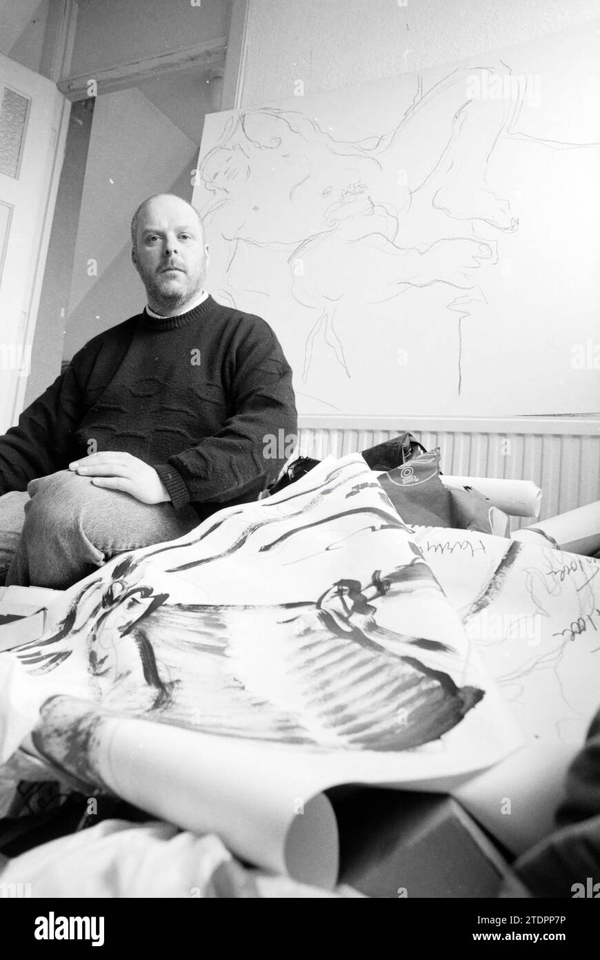 Harry van ter Toolen, artist, 31-03-1993, Whizgle News from the Past ...