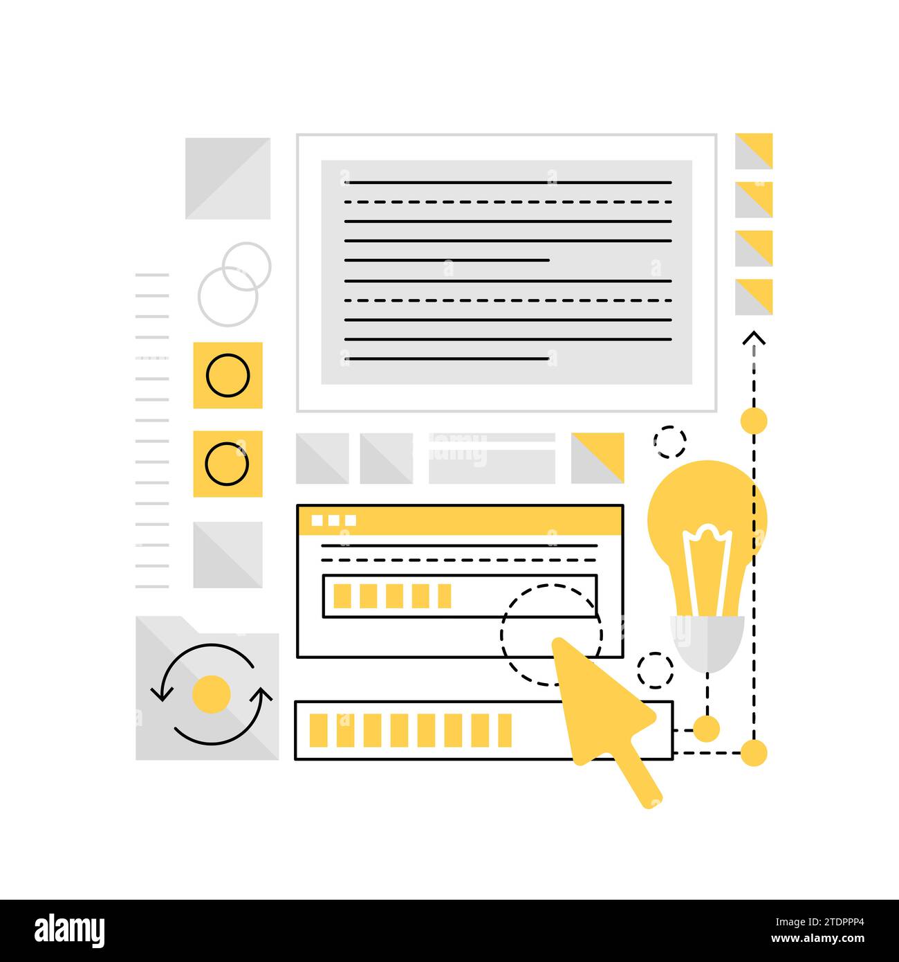 Graphic display computing language Stock Vector Images - Alamy