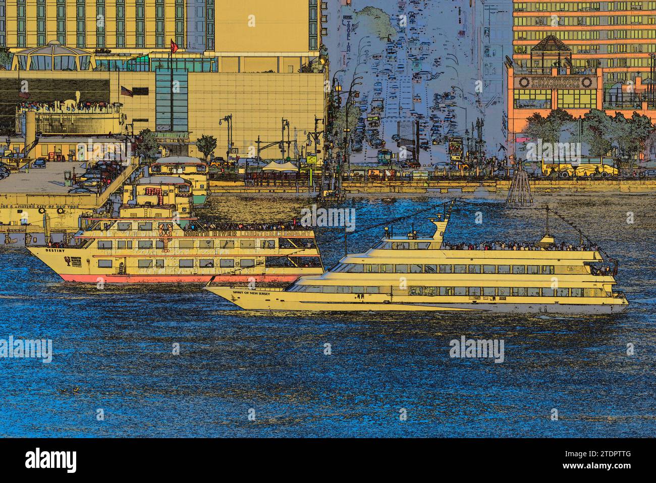 Construction hudson river bridge hi-res stock photography and images - Alamy