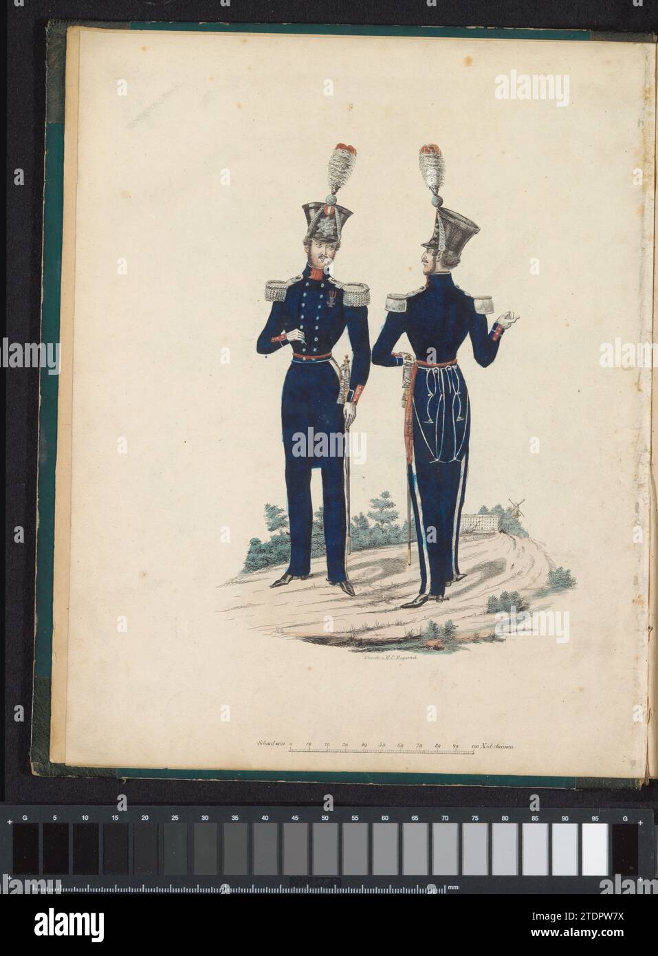 Uniform for officers of the militia, 1845, 1845 Uniform for officers of ...