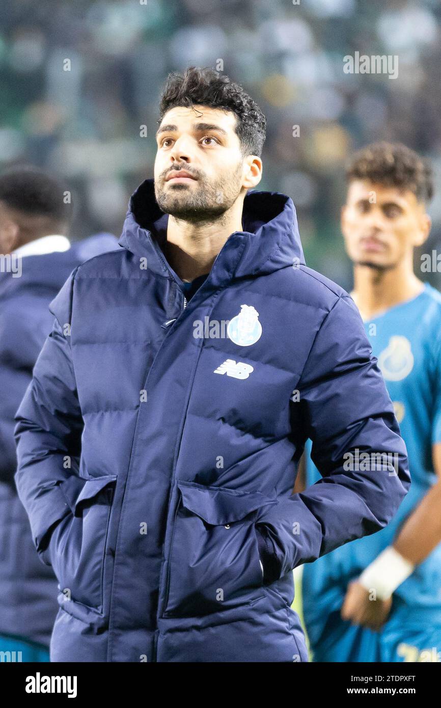 December 18, 2023. Lisbon, Portugal. Porto's forward from Iran Mehdi ...