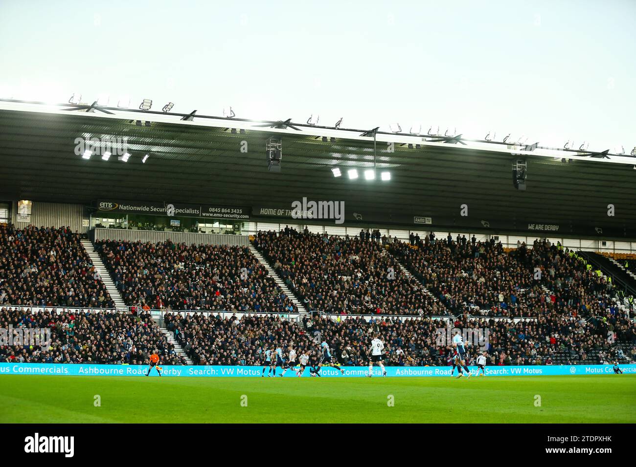 Derby County supporters in the stands during the Sky Bet League One ...