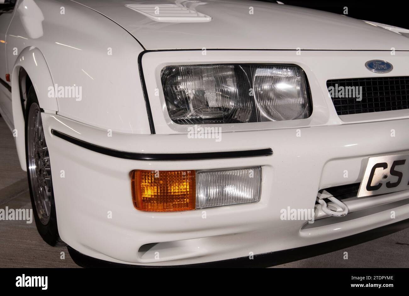 Mk1 Ford Focus RS and 3 door Ford Sierra Cosworth modern classic ...