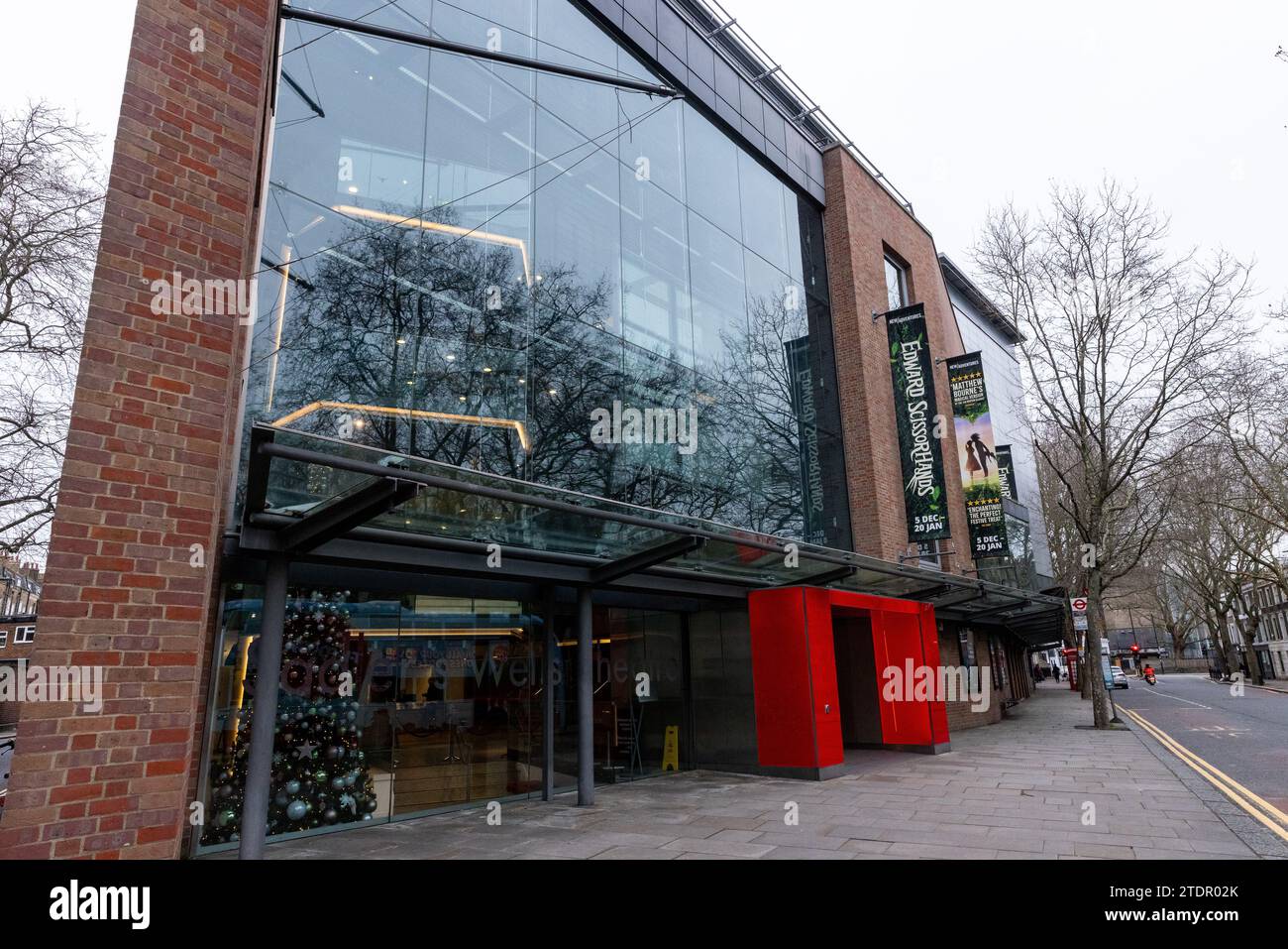 London, UK. 18th December, 2023. The Sadler's Wells theatre, a ...