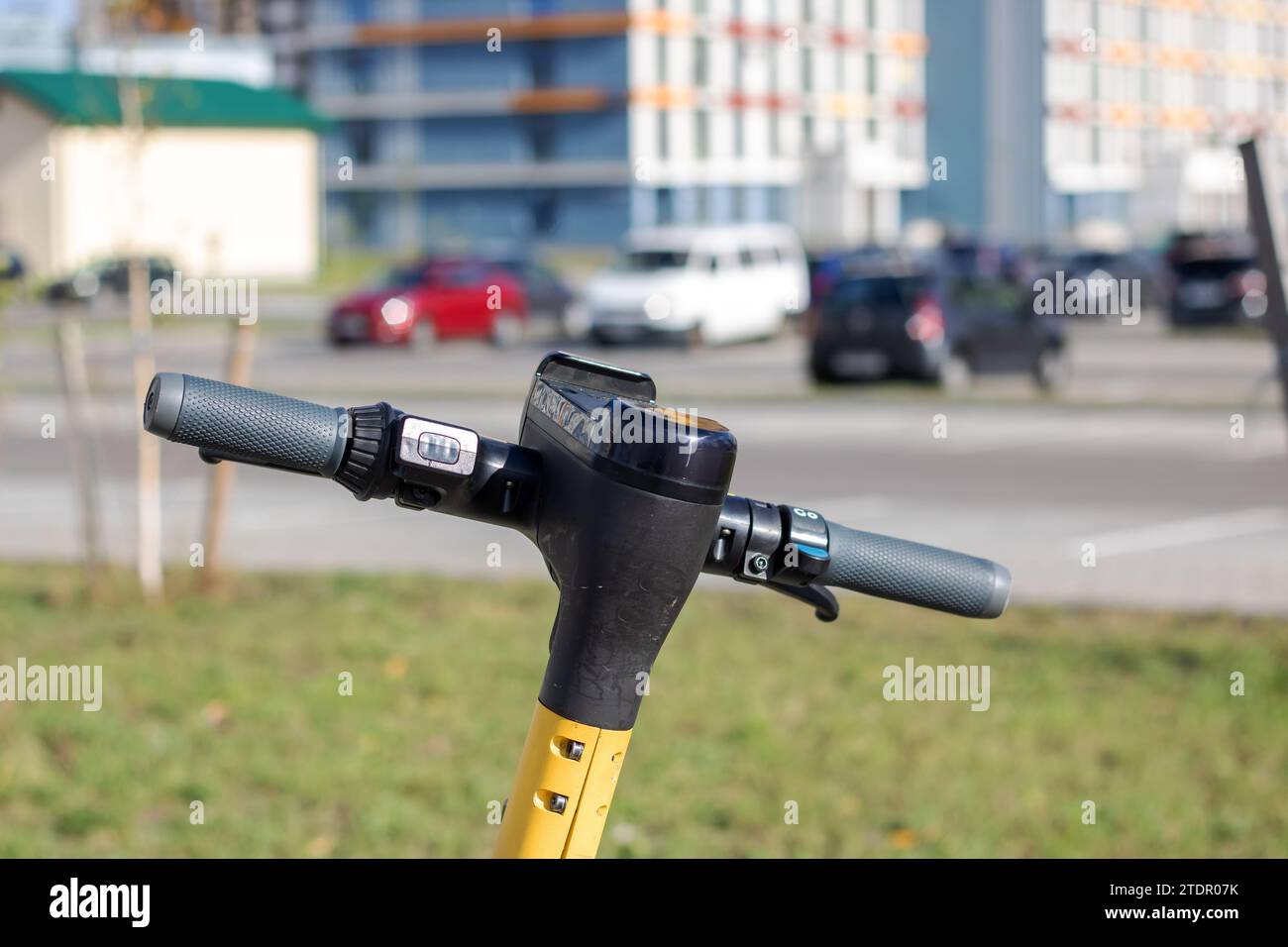 Steering wheel electric scooter smart hi-res stock photography and ...