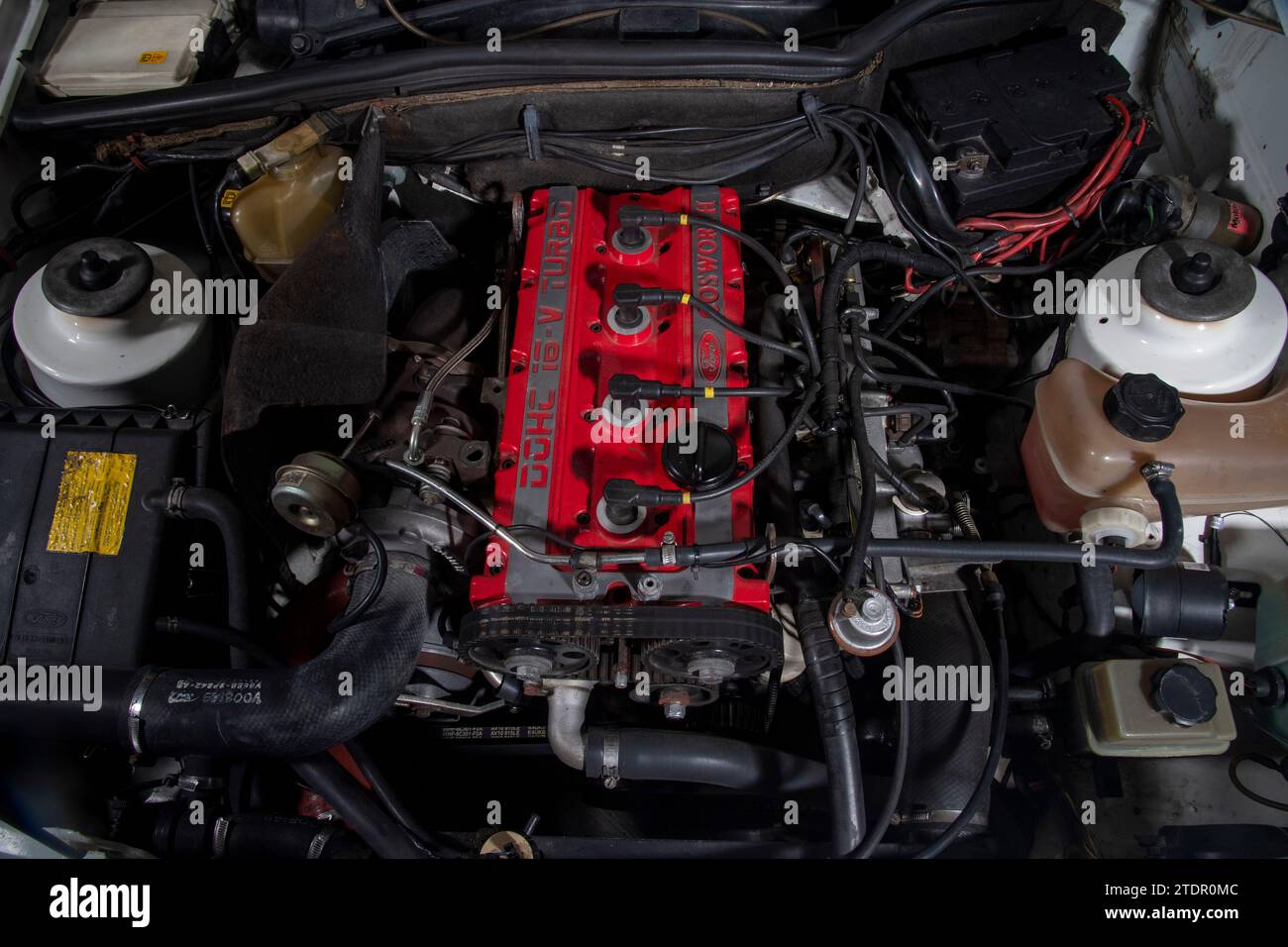 Mk1 Ford Focus RS and 3 door Ford Sierra Cosworth modern classic ...