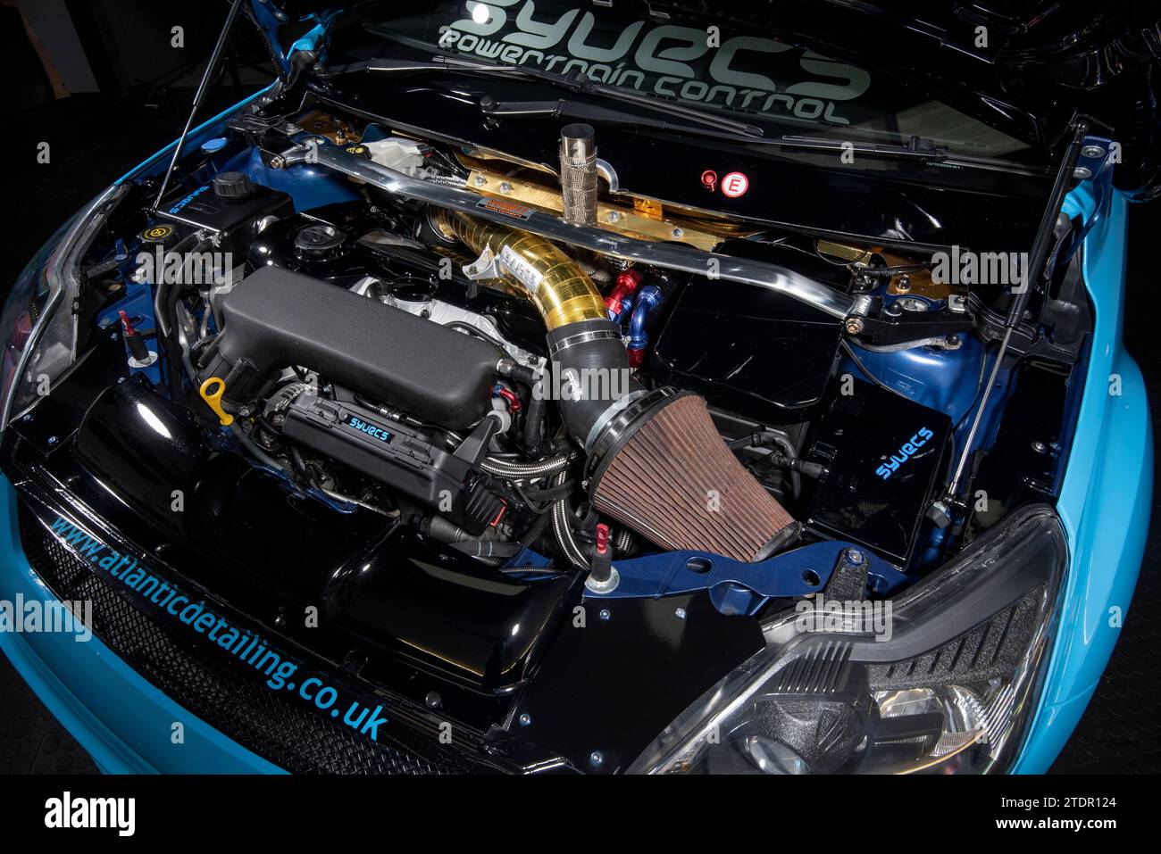 Mk2 Ford Focus RS modified hot hatch performance Ford car Stock Photo ...