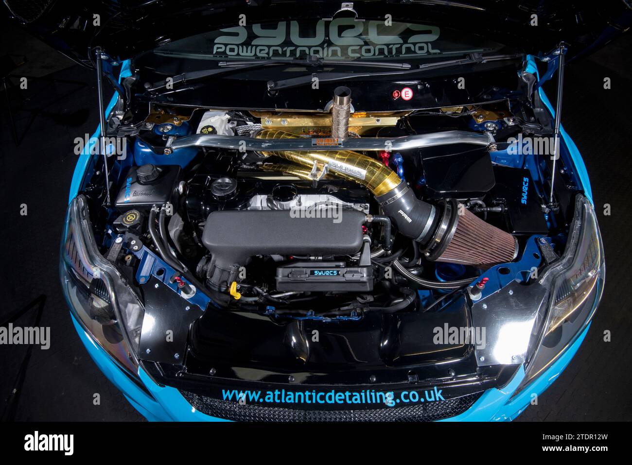 Mk2 Ford Focus RS modified hot hatch performance Ford car Stock Photo ...