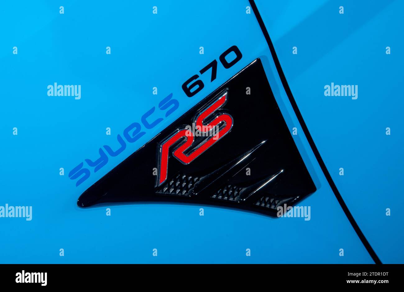 Mk2 Ford Focus RS modified hot hatch performance Ford car Stock Photo ...