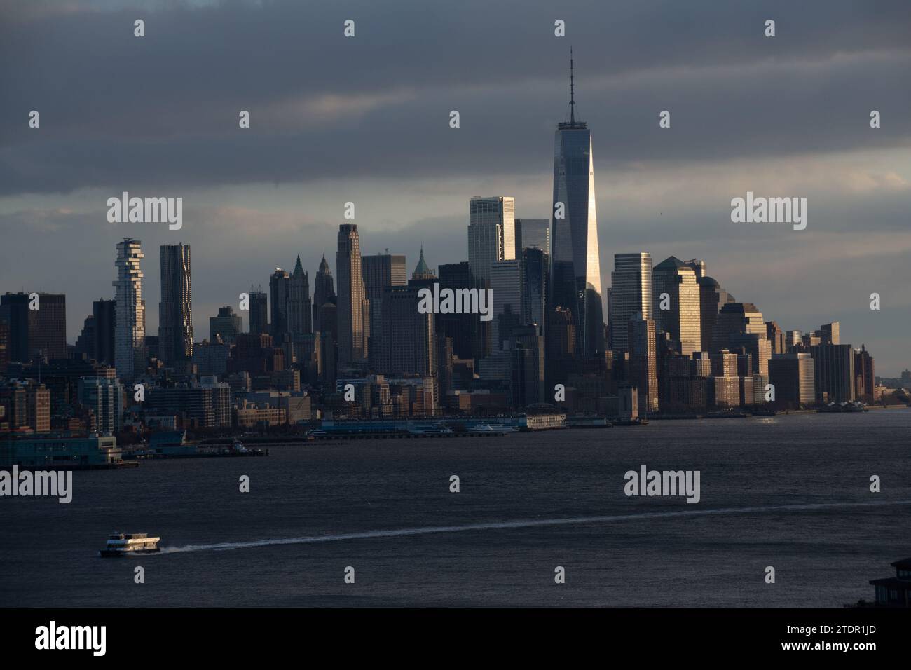 Midtown,downtown Hudson River NYC USA Stock Photo - Alamy