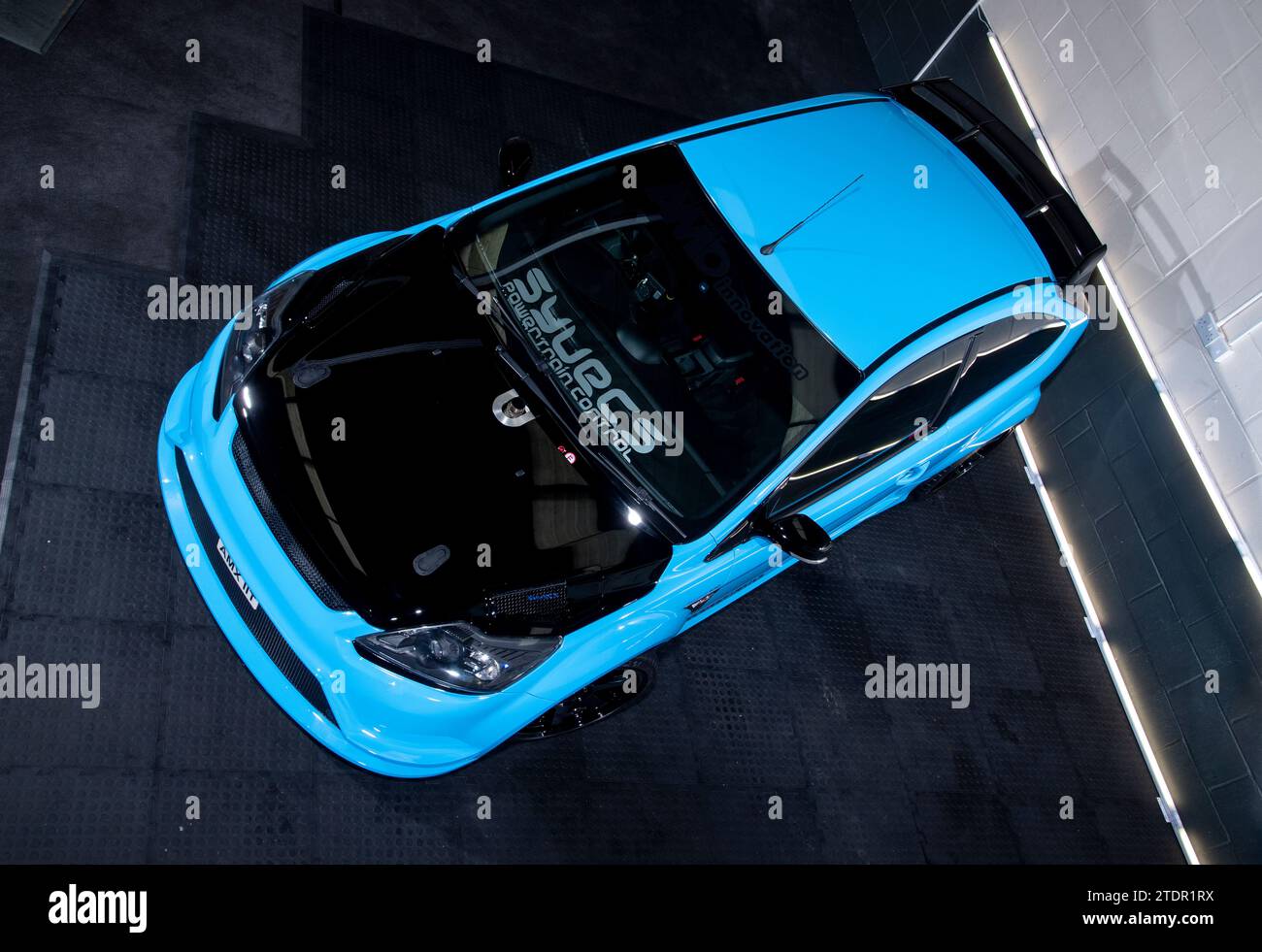 Mk2 Ford Focus RS modified hot hatch performance Ford car Stock Photo ...