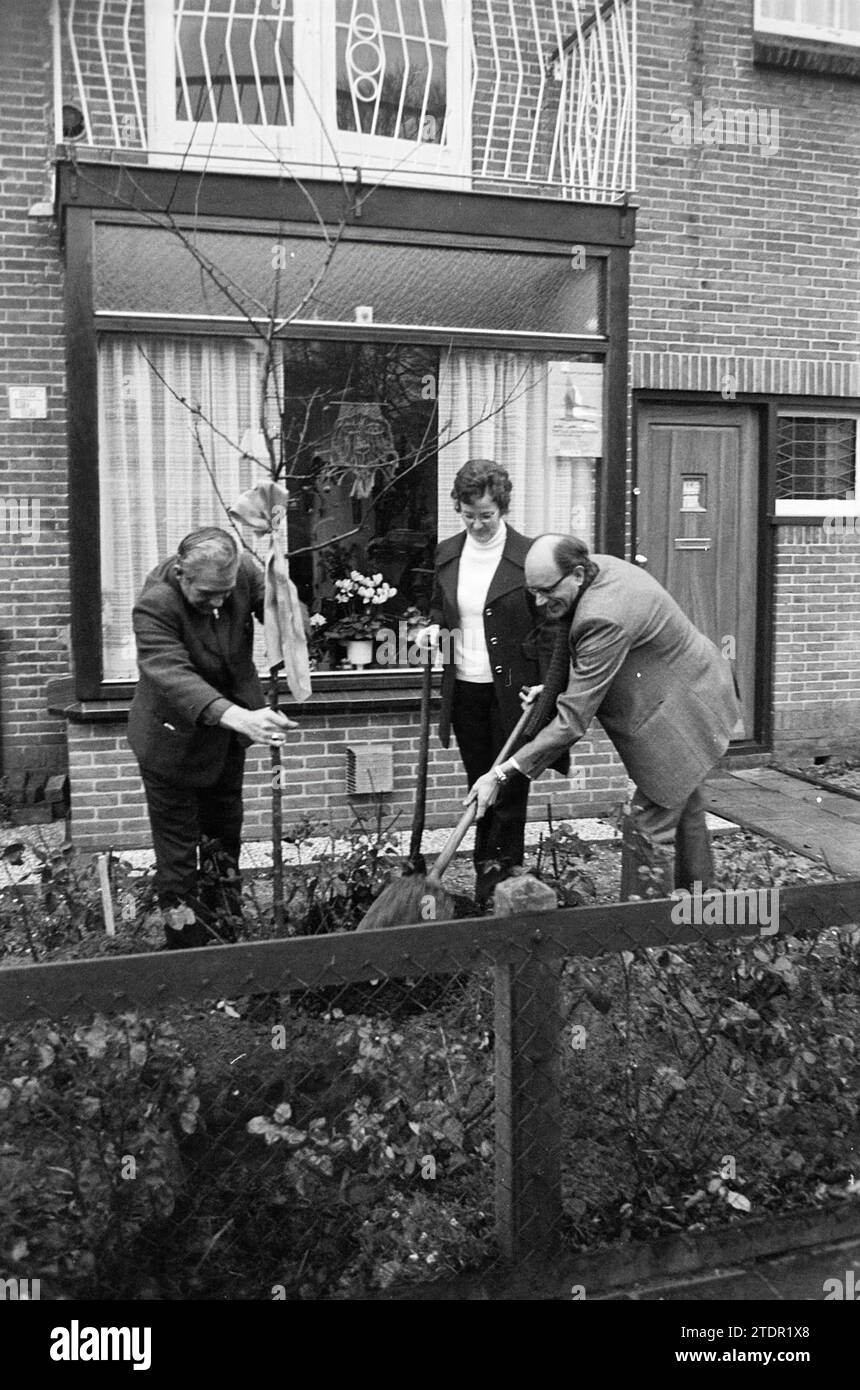 Planting a tree in the front yard, 00-00-1972, Whizgle News from the ...