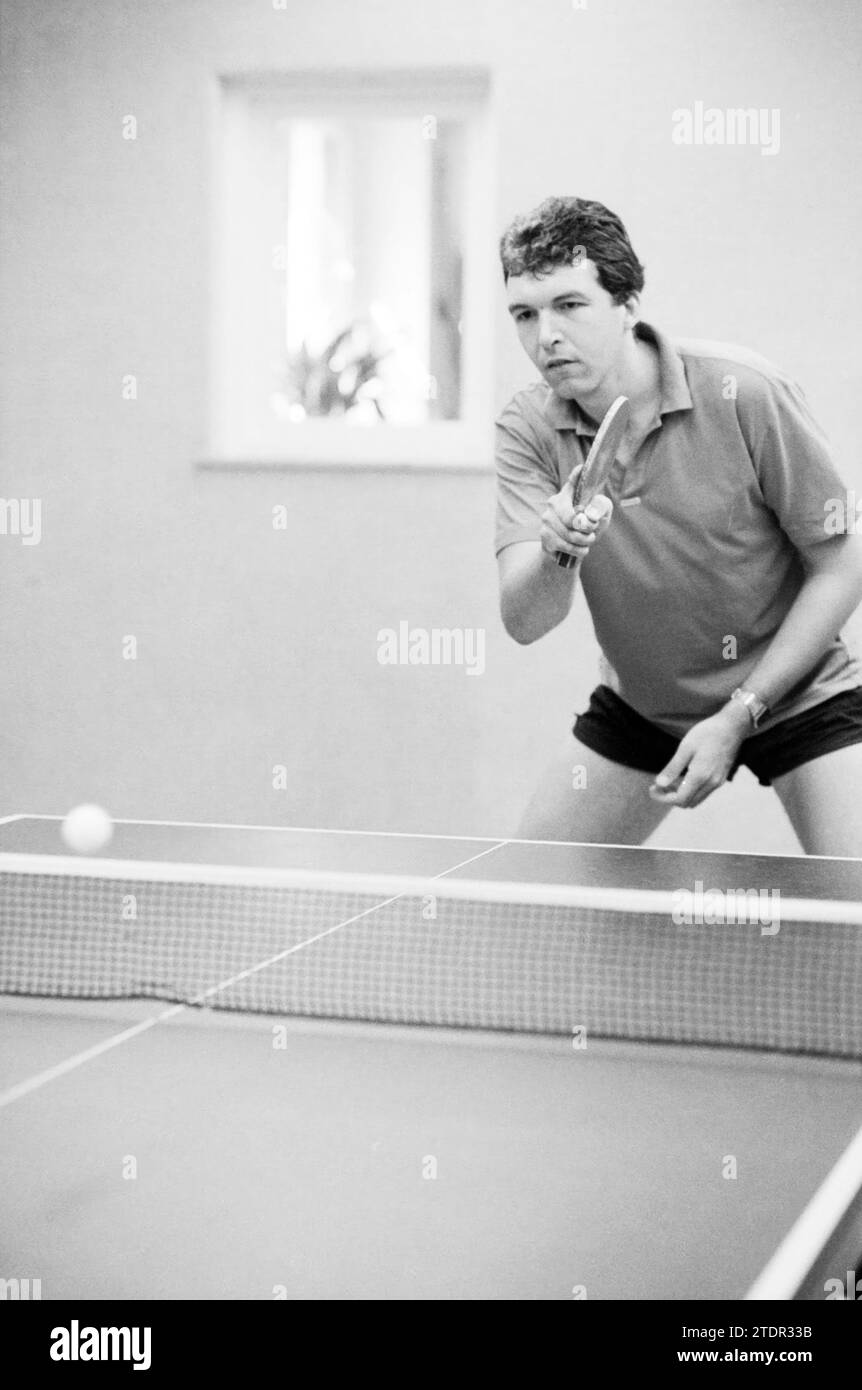 Table tennis player frank maaskant hi-res stock photography and images ...