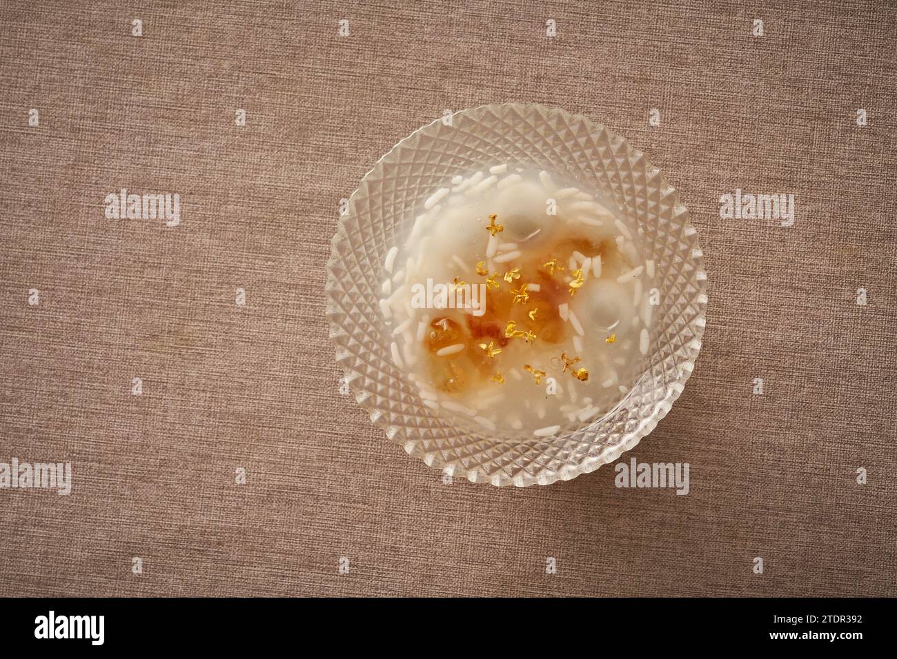 Boiled Glutinous Rice Balls in Fermented Glutinous Rice Stock Photo - Alamy