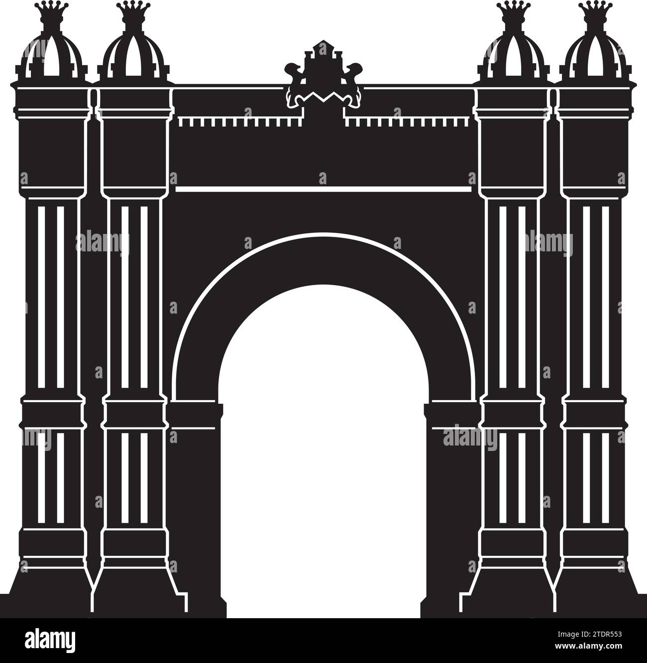 Arco architecture Stock Vector Images - Alamy