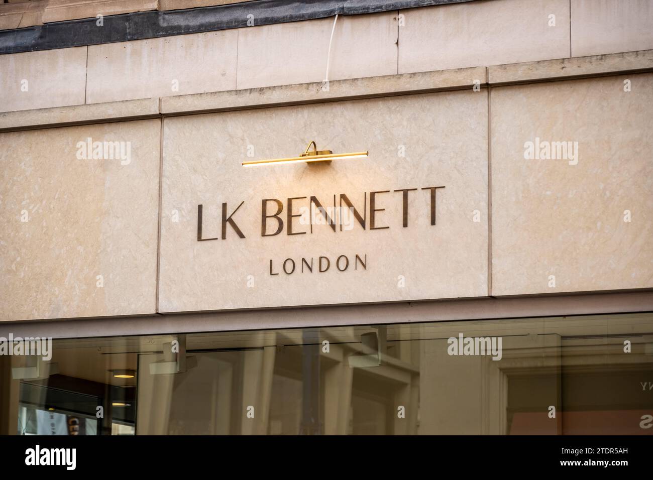 LONDON- DECEMBER 14, 2023: LK Bennett store on Bond Street ...