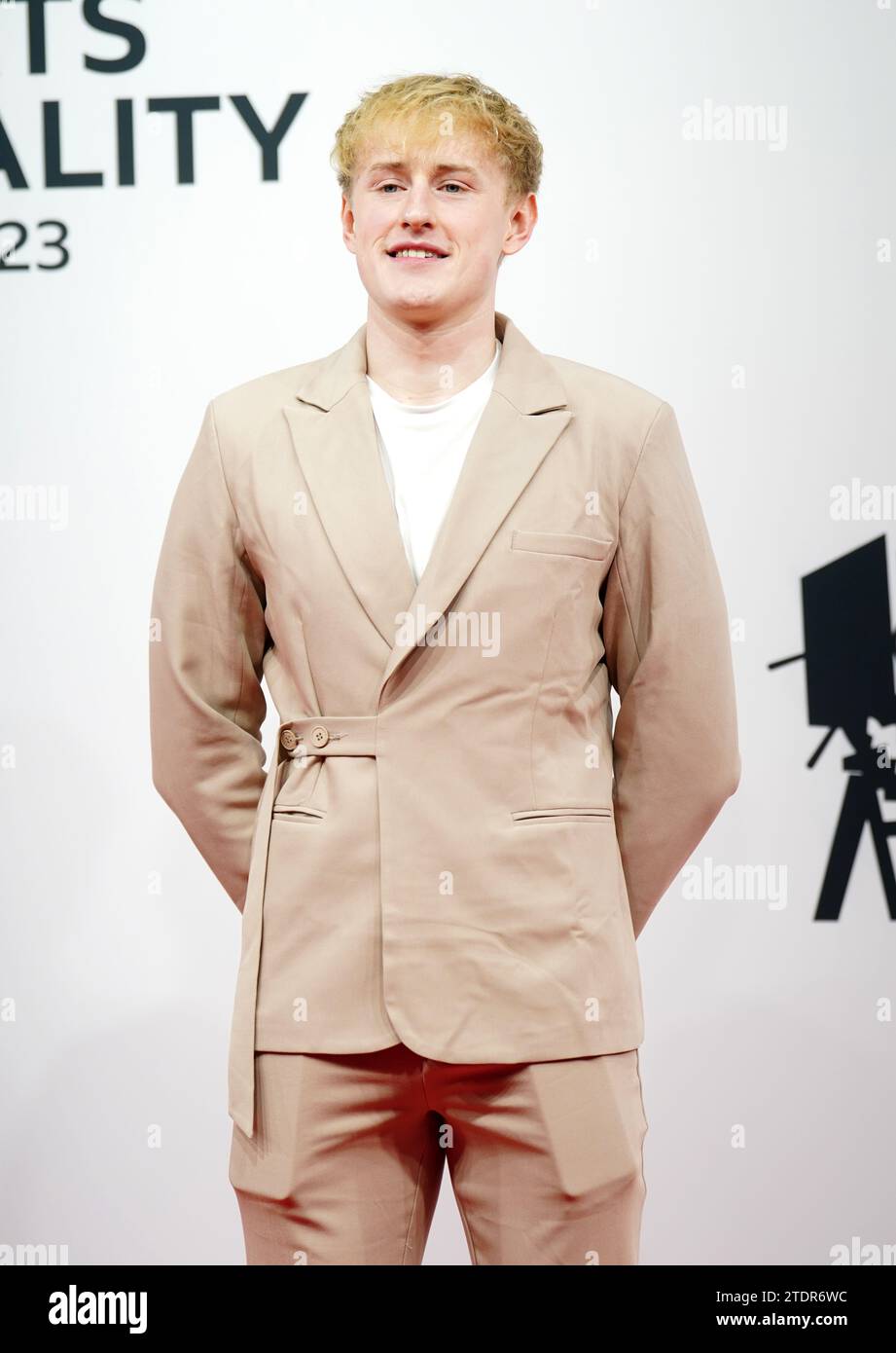 Jordan Catchpole arrives for the 2023 BBC Sports Personality of the ...