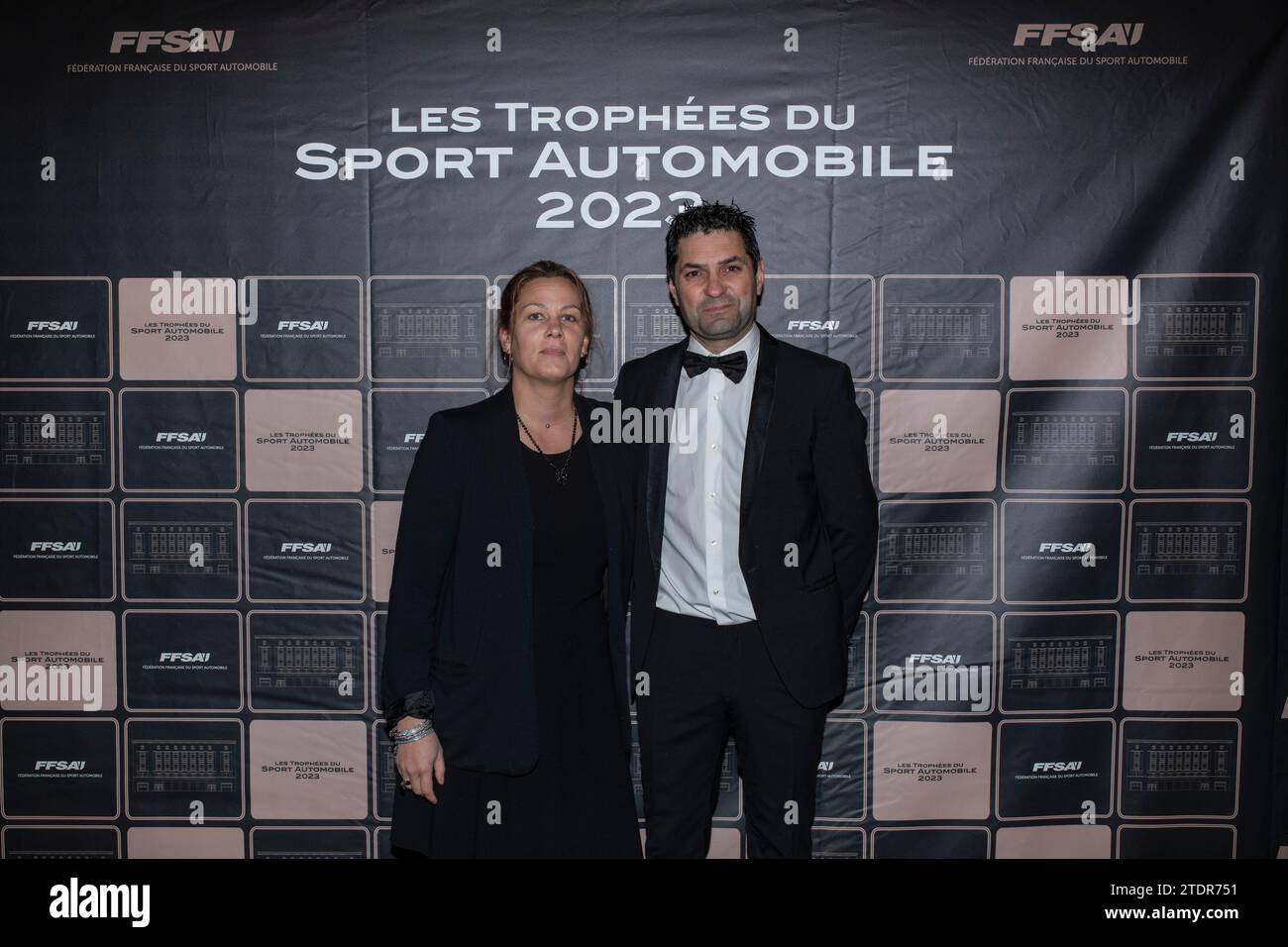 Paris, France. 18th Dec, 2023. POUGET David, POUGET Bénédicte, portrait ...