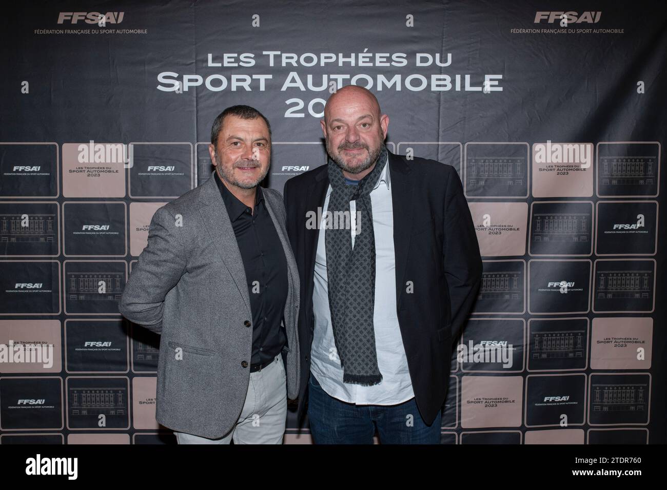 Paris, France. 18th Dec, 2023. LAGORCE Franck, BIANCHI Philippe ...