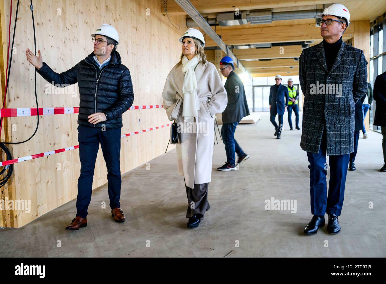 Utrecht, Niederlande. 19th Dec, 2023. Queen Maxima of The Netherlands ...