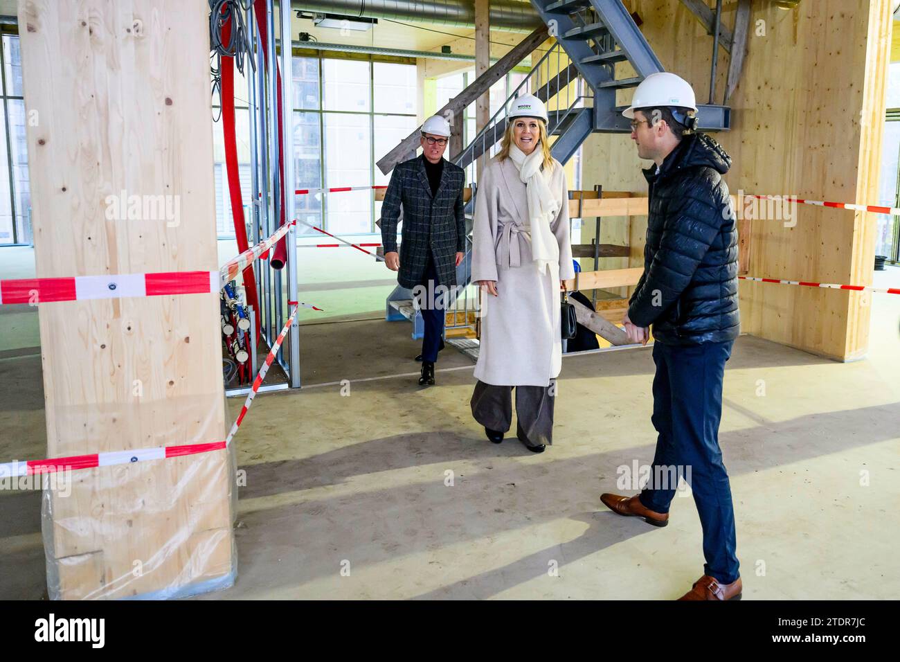 Utrecht, Niederlande. 19th Dec, 2023. Queen Maxima of The Netherlands ...