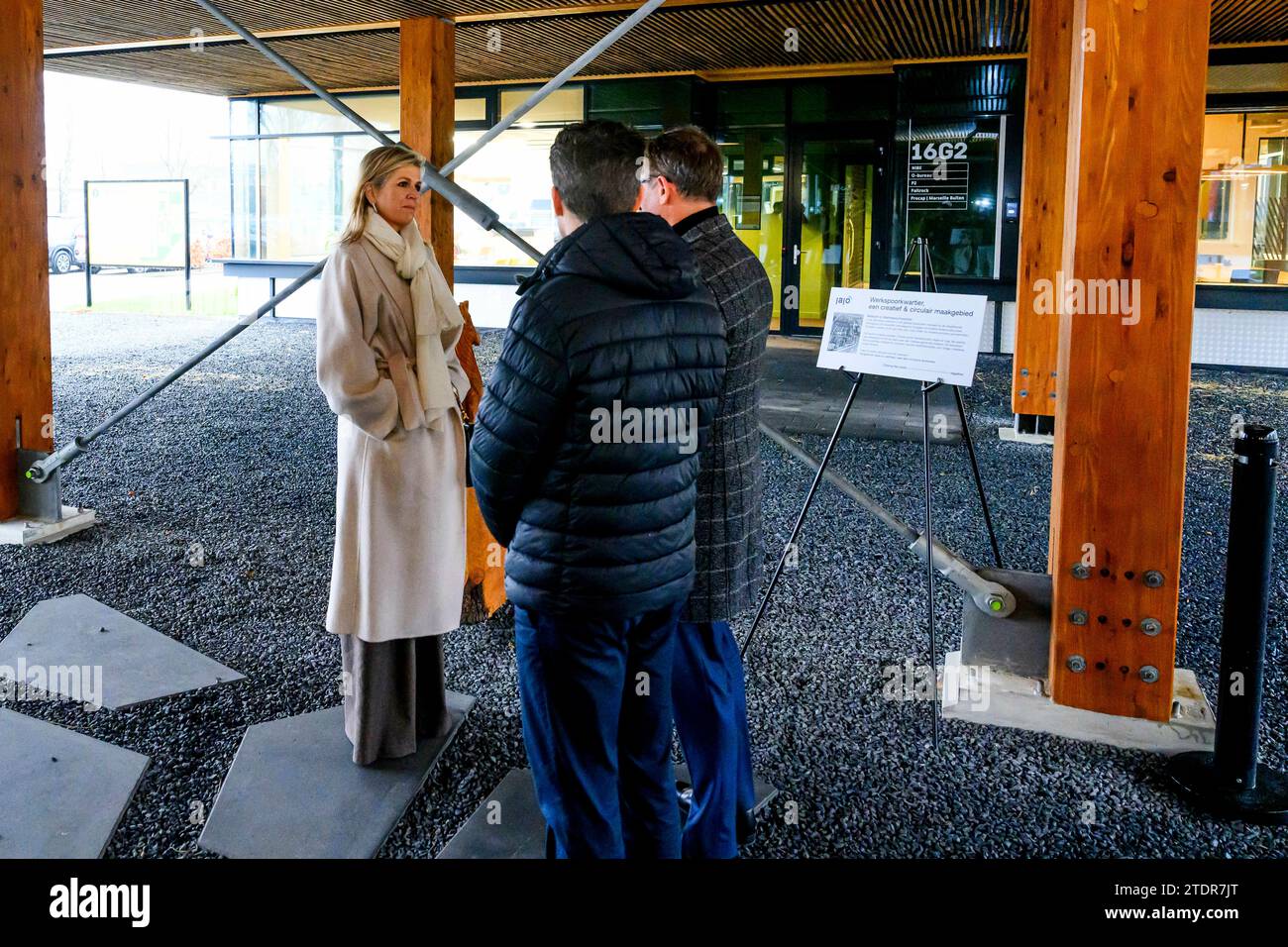 Utrecht, Niederlande. 19th Dec, 2023. Queen Maxima of The Netherlands ...