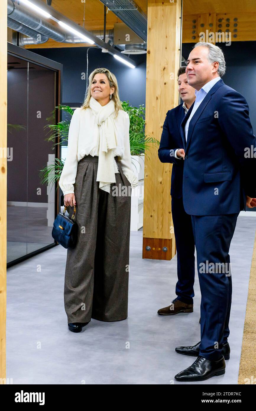 Utrecht, Niederlande. 19th Dec, 2023. Queen Maxima of The Netherlands ...