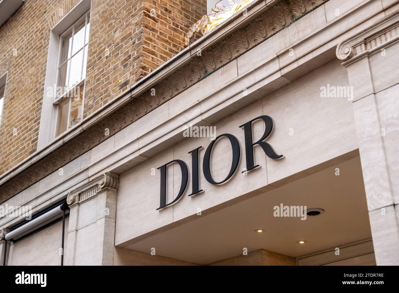 LONDON- DECEMBER 14, 2023: Christian Dior store on Bond Street. A ...