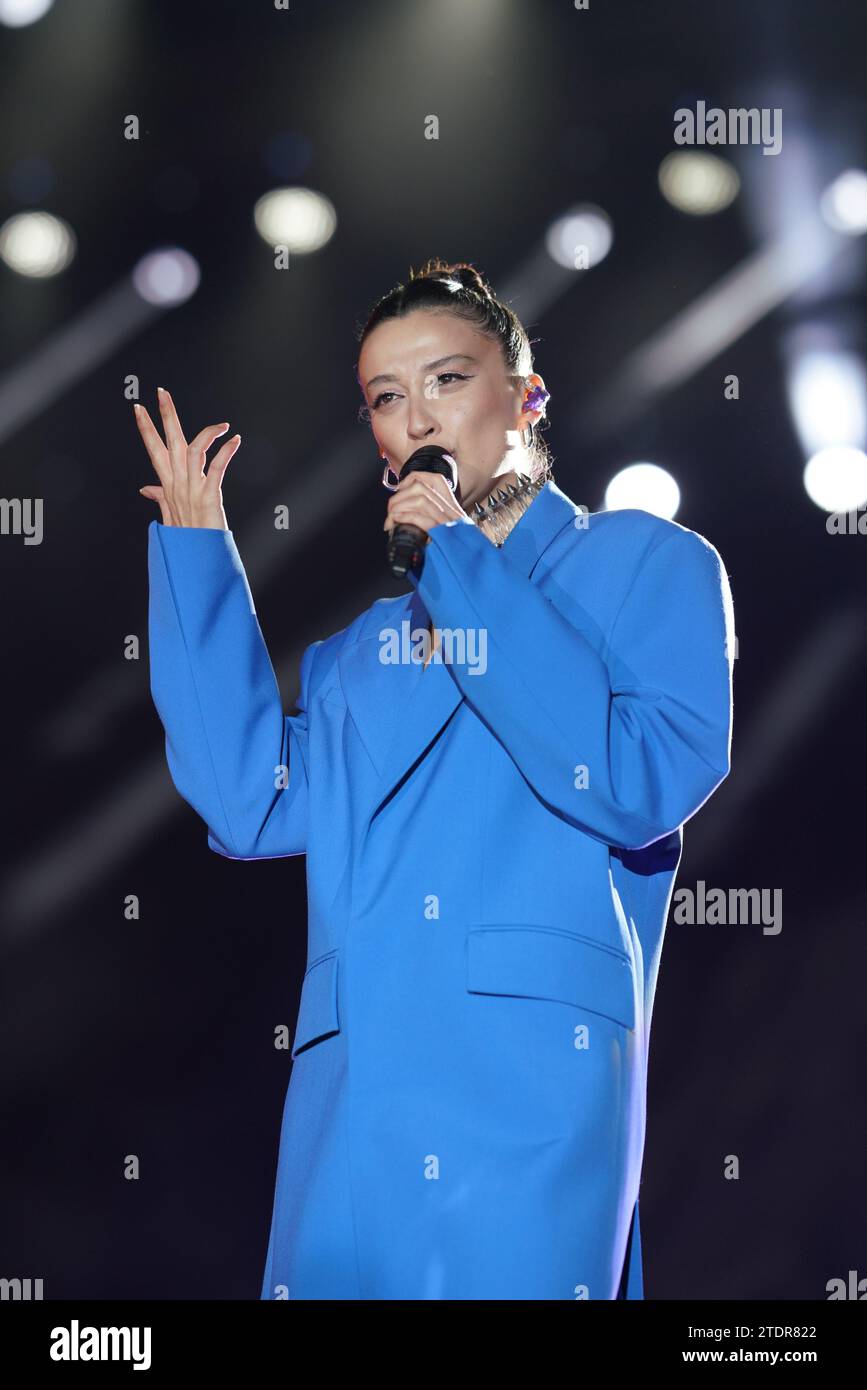 ISTANBUL, TURKIYE - MAY 23, 2023: Turkish Singer Melike Sahin concert ...