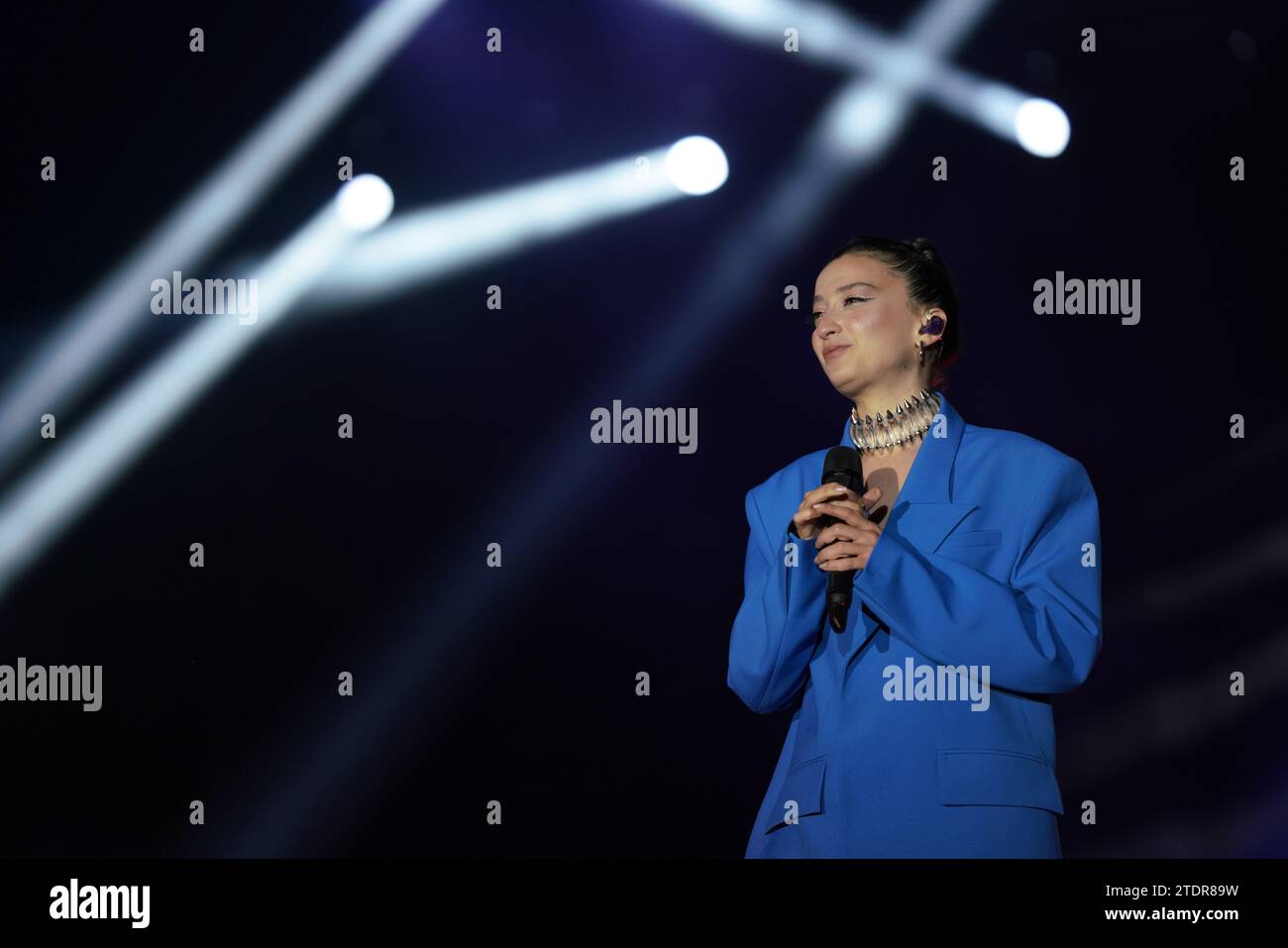 ISTANBUL, TURKIYE - MAY 23, 2023: Turkish Singer Melike Sahin concert ...