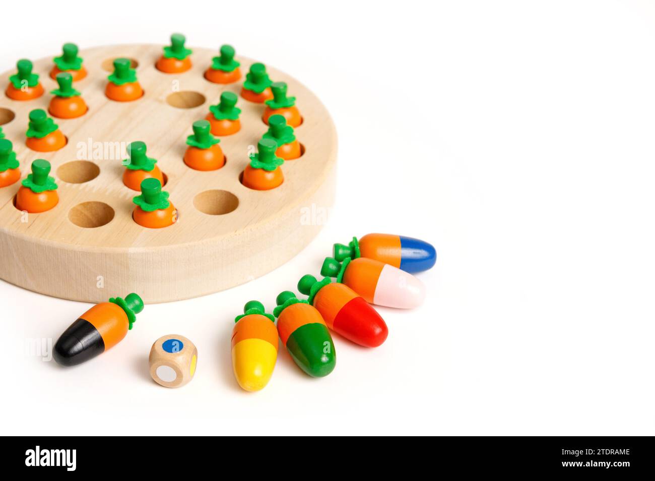 Children's board game for memory development, isolated on white ...