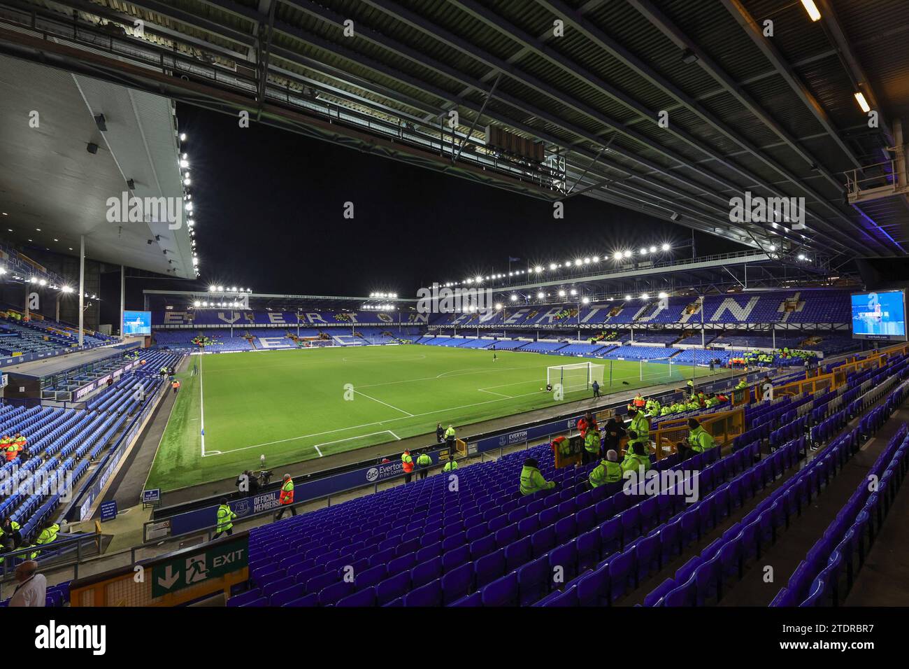 Liverpool, UK. 19th Dec, 2023. A general view inside of Goodison Park ...
