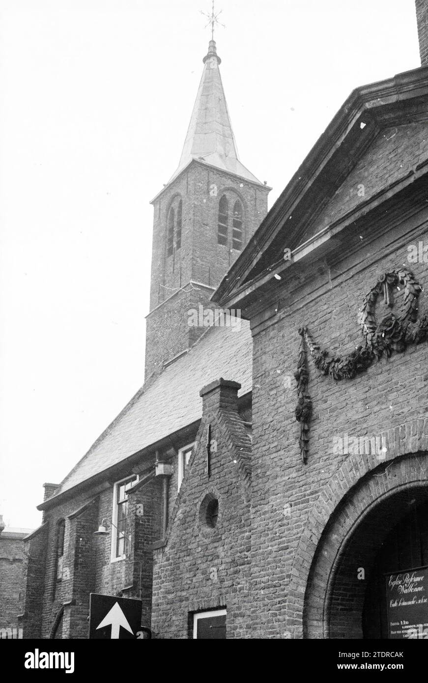 Exterior Walloon church, Churches other than Roman Catholic, 13-03-1969 ...