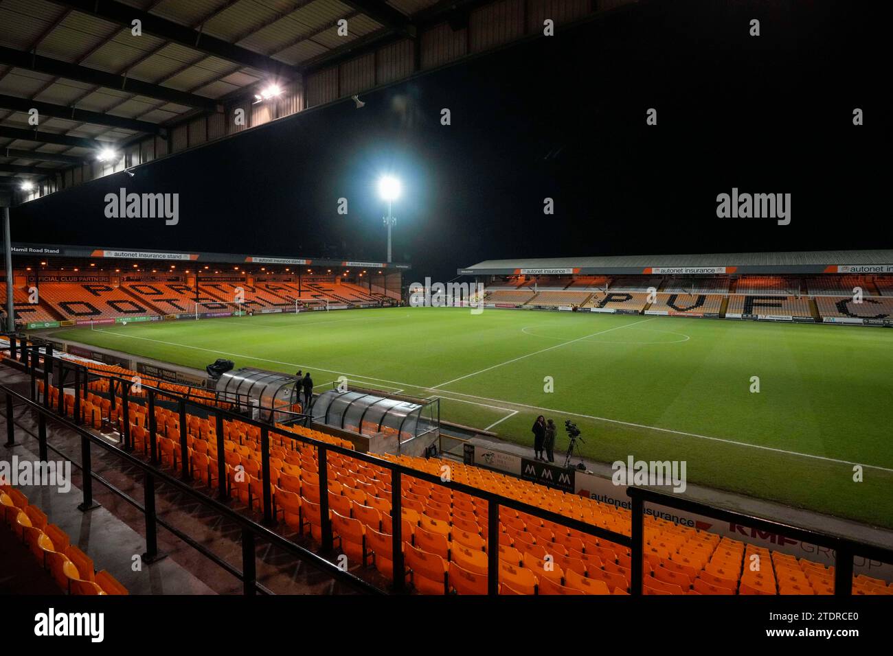 A general view of Vale Park Stadium, home of Port Vale before the ...