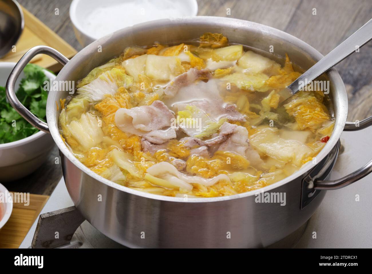 Chinese cabbage hot pot hi-res stock photography and images - Alamy